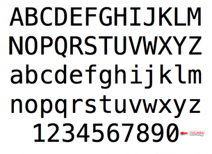 mir.aculo.us JavaScript with Thomas Fuchs » Blog Archive » The long search for a terminal font ...
